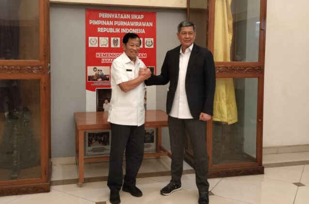 Bertemu Agum Gumelar, Doni Monardo Bahas Politik Kesejahteraan – PPAD